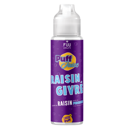 Eliquide Raisin Givre 50 ml à 19,90€, Eliquide Puff Juice Pas Cher