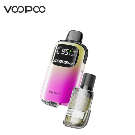 Puff rechargeable juicy peach 12K Voopoo | Argus Bar Prime